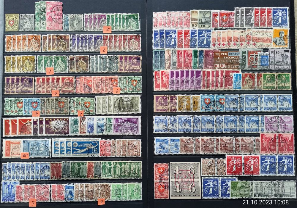 Posten ab 1850 viele Spitzenwerte o SBK ca. 3600.-+ ab 1.- | Kaufen auf ...