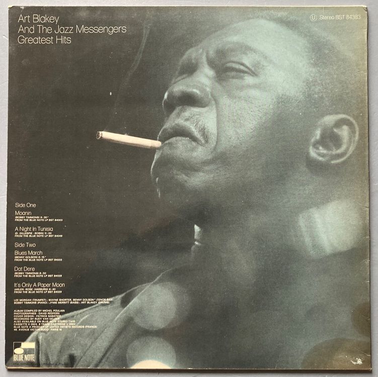 ART BLACKEY AND THE JAZZ MESSENGERS - GREATEST HITS (Gebraucht) in ...