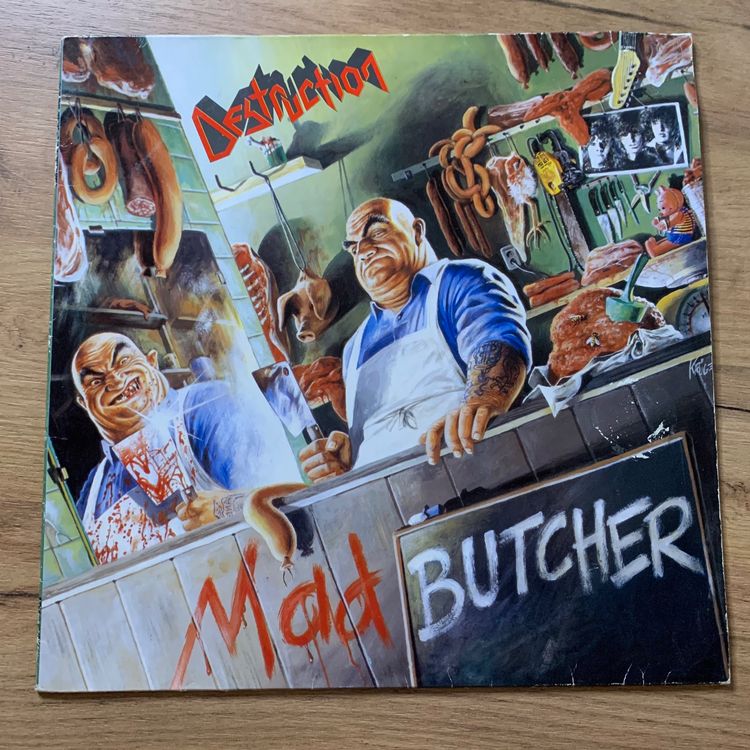 DESTRUCTION – MAD BUTCHER...OG EU 1987...VG/VG (D'occasion) à Gals pour ...