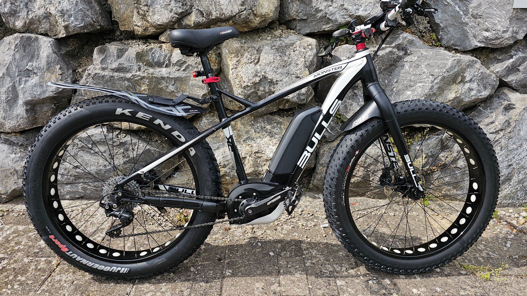 E-Bike BULLS Monster Fat-Bike Nyon Display Navi ab Service!! (Gebraucht ...