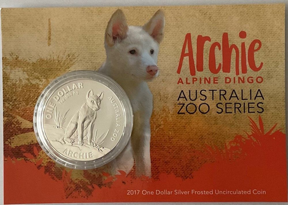 sehr schöne 1 Unze Silber-Münze Archie Australia Zoo 2017 | Kaufen auf ...