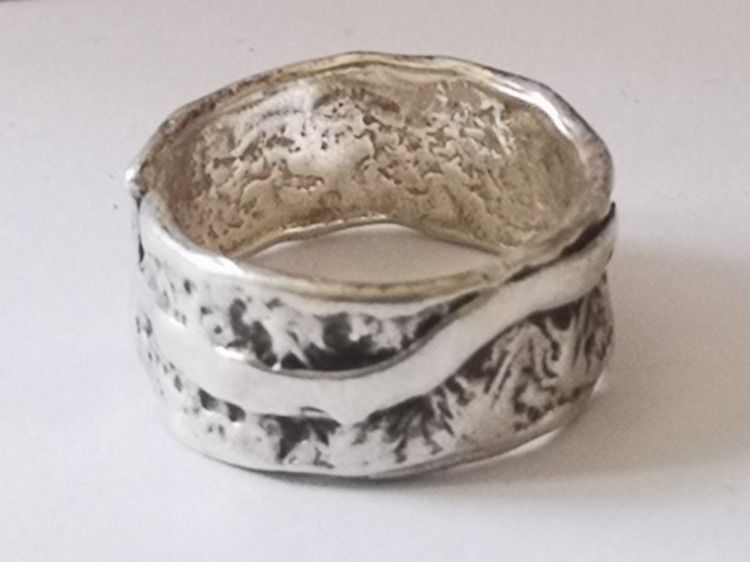 925 Silber Ring (01) Verstellbar 5 Gramm Grösse ca. 50 (Gebraucht) in ...