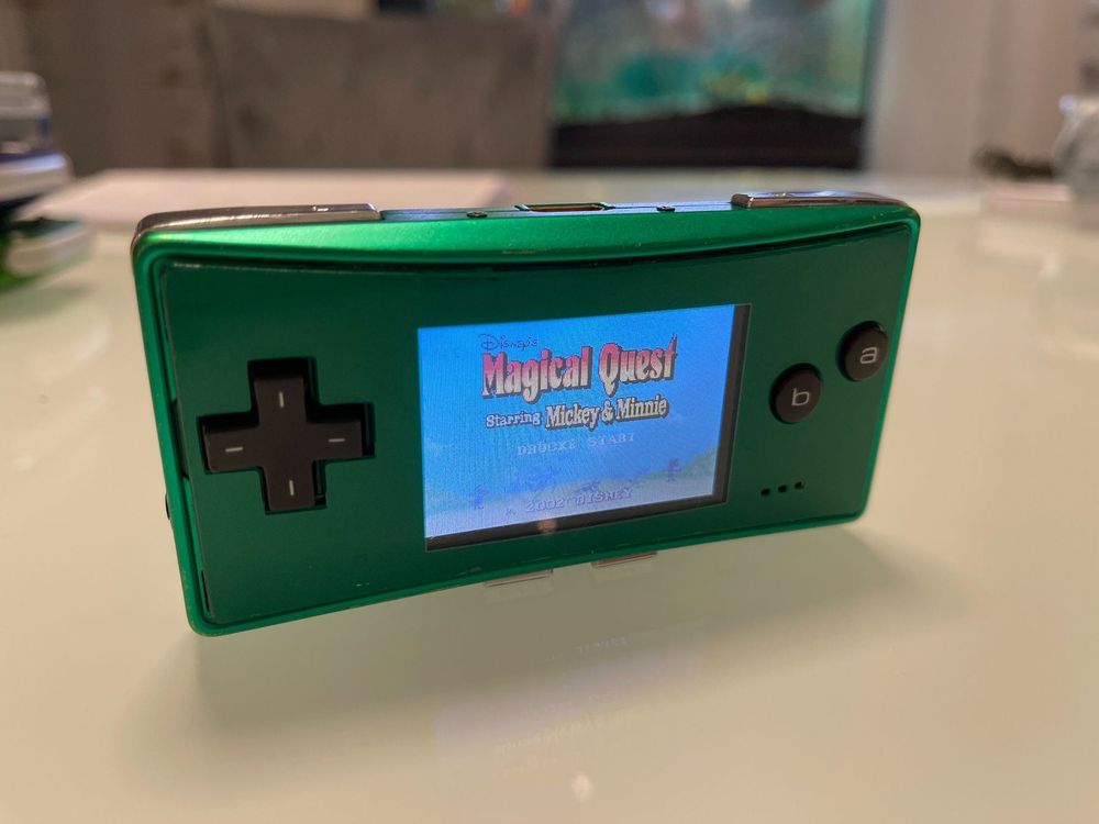 Grüner Nintendo Gameboy Micro ! Inkl. LG | Acheter sur Ricardo