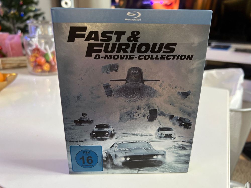 Fast & Furious 8 Movie Collection Box Se (Neu (gemäss Beschreibung)) in ...