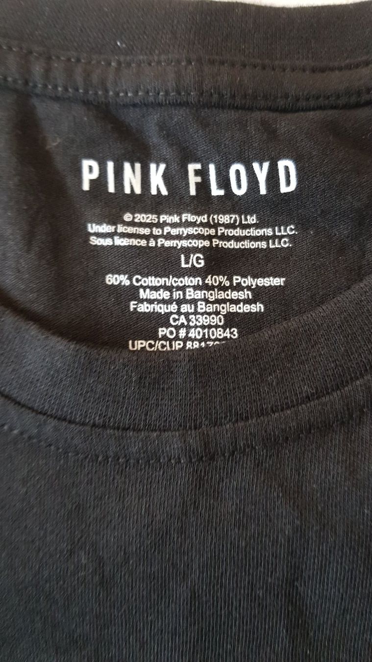 Pink Floyd TShirt Dark Side of the Moon, Gr.L. GRATISVERSAND (Neu und ...