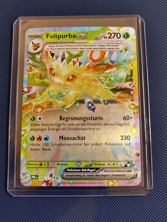 Pokemon Folipurba ex Prismatic Evolution DE (Gebraucht) in Zollikofen ...