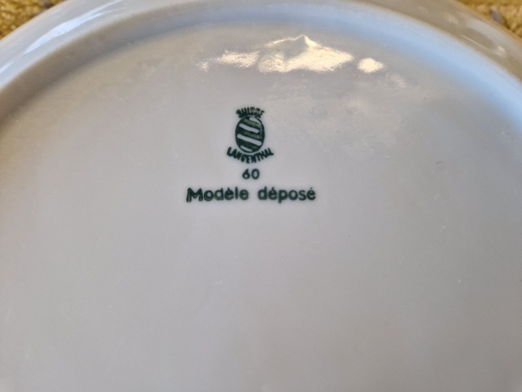 Langenthal Porzellan Kinderteller 1960 Modèle déposé 19cm (Gebraucht ...