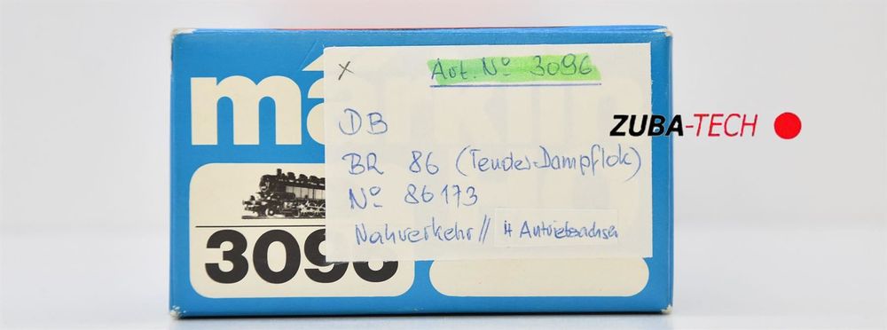 Märklin 3096 Dampflok BR 86 DB H0 WS OVP | Kaufen auf Ricardo