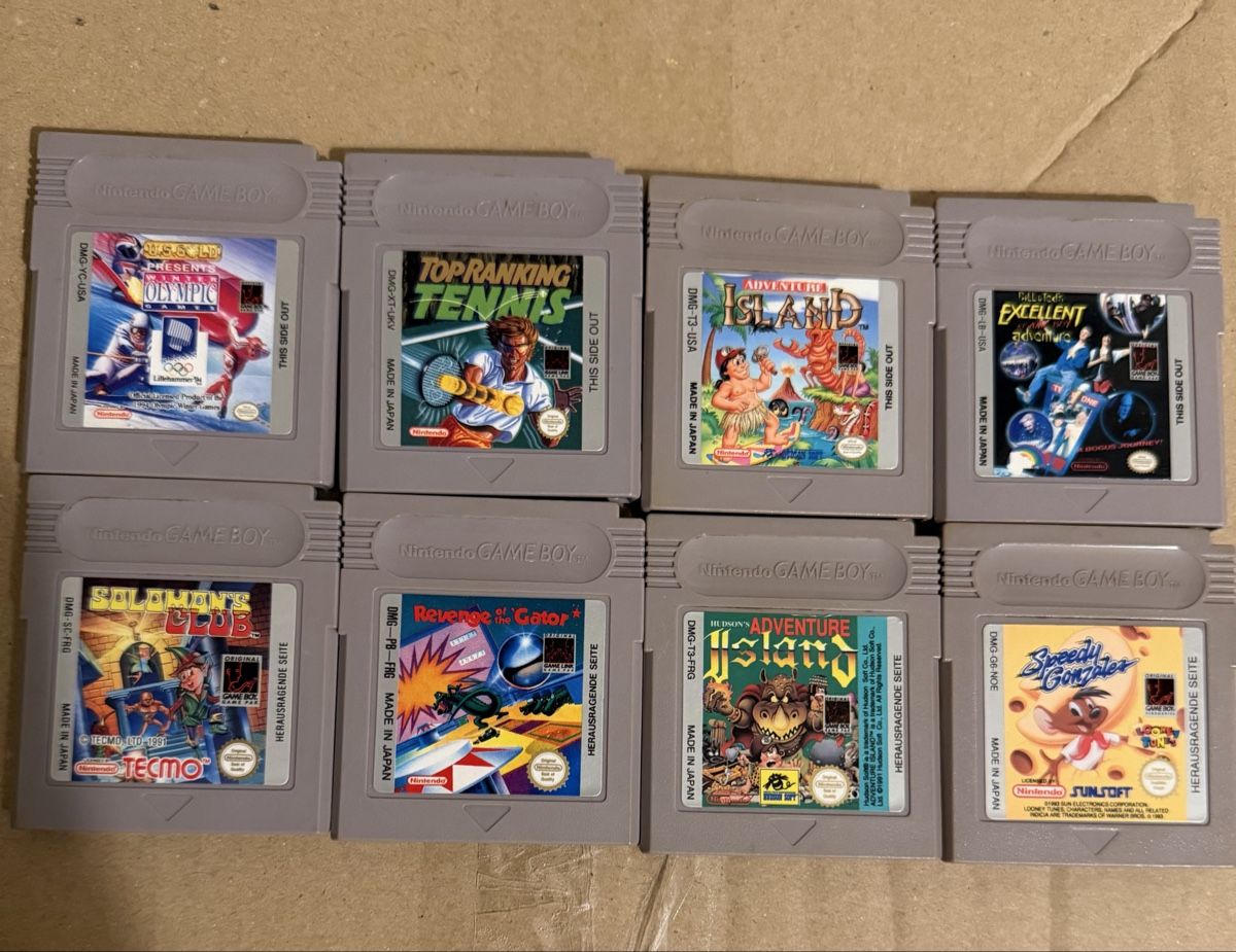 8 Gameboy Spiele Klassiker, Top Zustand, Nintendo Grau (Gebraucht) in ...
