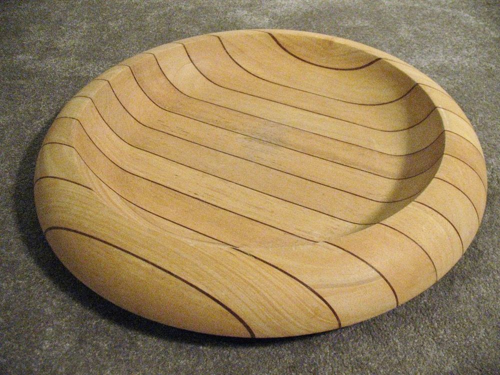 XXL Grosse Massiv Holz Deko Obst Schale Gefäss (Gebraucht) in Wil ZH für CHF 24 – mit Lieferung ...