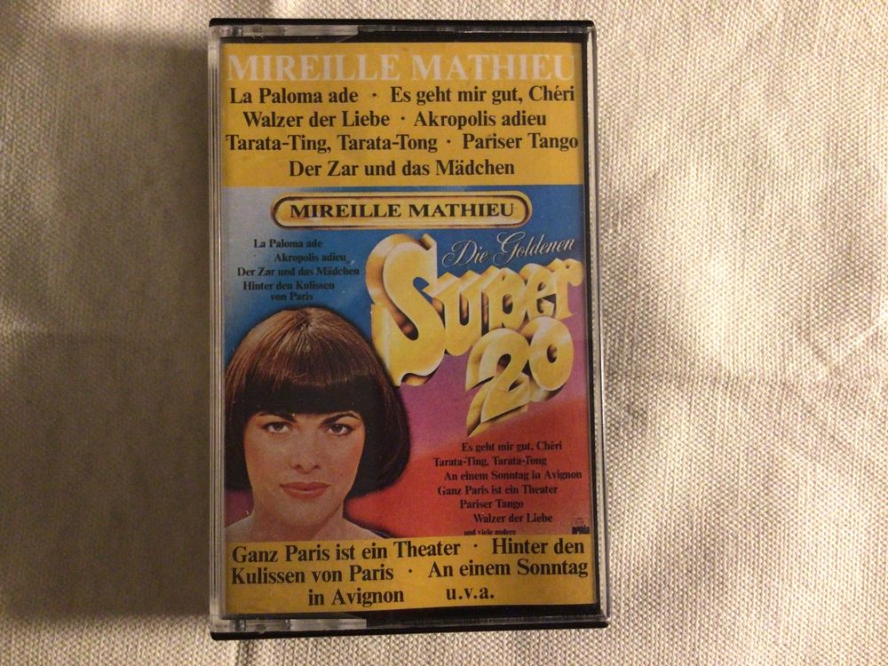 MIREILLE MATHIEU, Super 20, MC, 1977 | Kaufen auf Ricardo MIREILLE MATHIEU, Super 20, MC, 1977 | Kaufen auf Ricardo