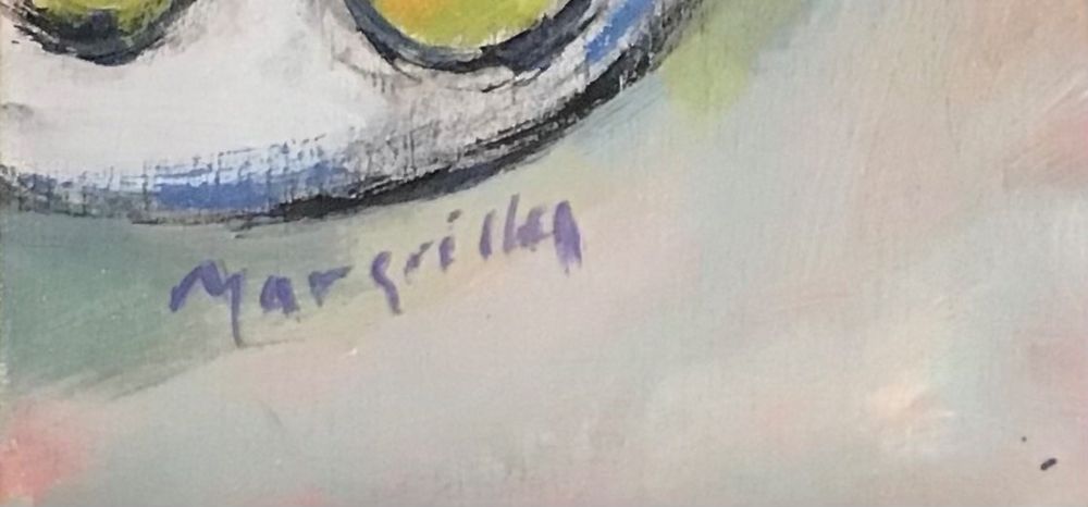 Interessante Damen Akt Gemälde Unleserlich Signiert | Kaufen auf Ricardo