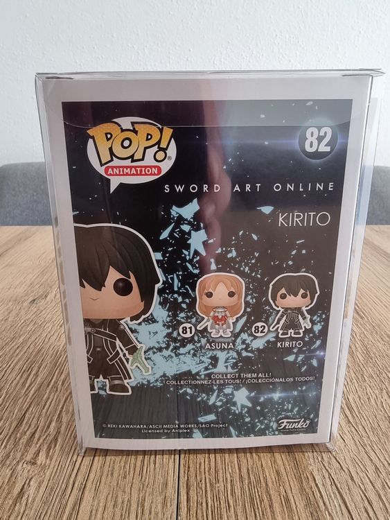 Kirito - Funko Pop 82 (SAO) (RARE, UNGEÖFFNET) (Neu und ...