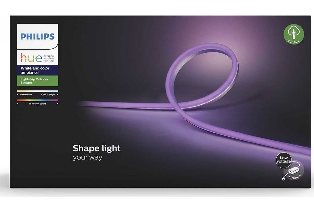 Philips Hue Outdoor Lightstrip, 500 cm Outdoor LED Streifen | Kaufen ...
