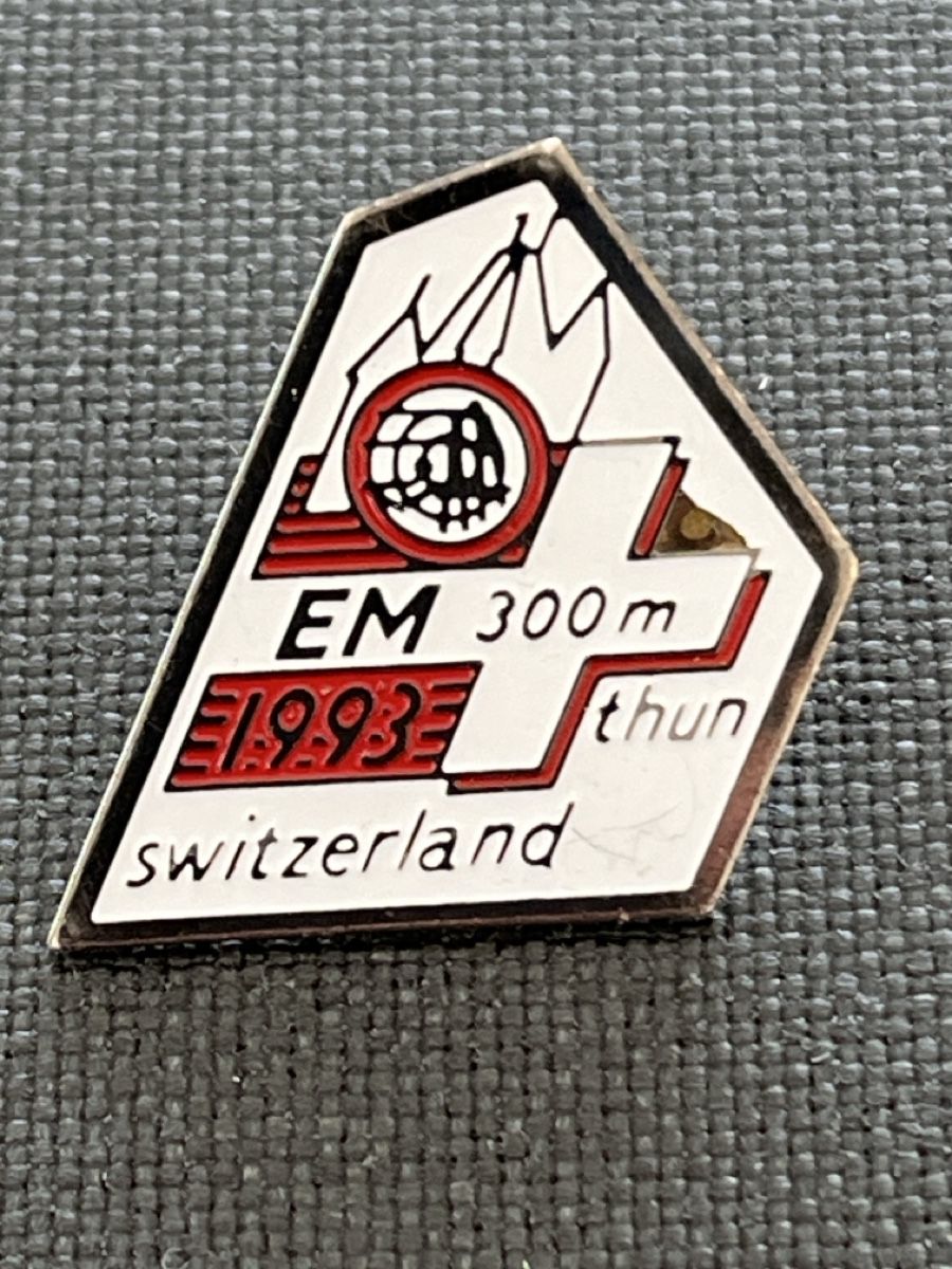 PIN EM 300m Thun 1993 (No118) (Gebraucht) in Gais für CHF 0.5 – mit Lieferung auf Ricardo kaufen
