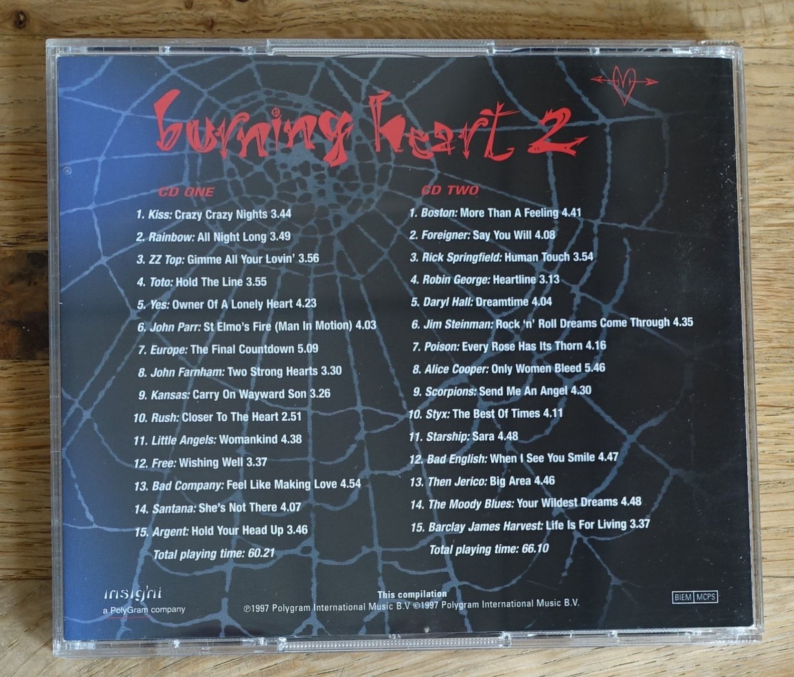 Burning Heart 2 (2 CDs) - F13 (Gebraucht) in Sessa für CHF 1.95 – mit ...
