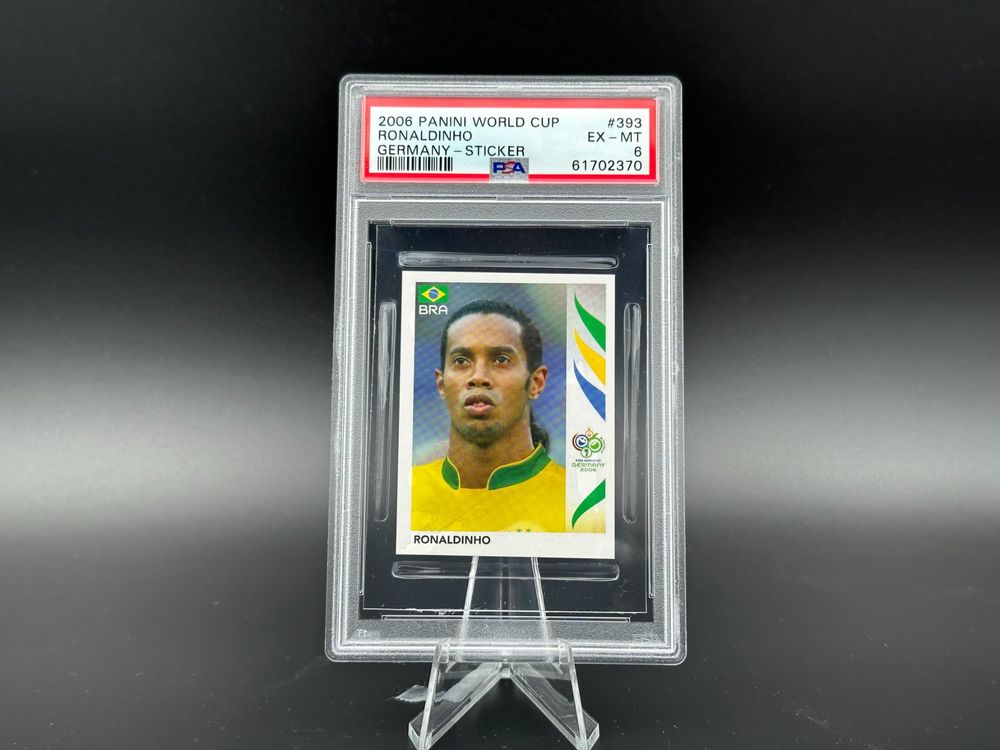 Ronaldinho Panini World Cup 2006 PSA 6 | Kaufen auf Ricardo