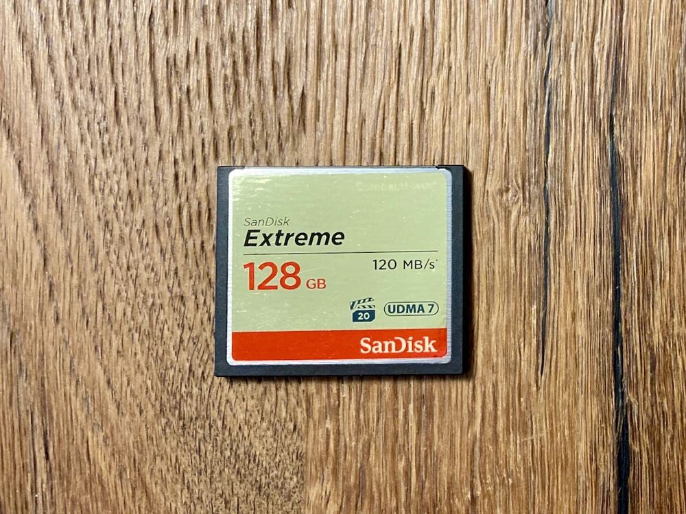 SanDisk Extreme Compact Flash, 128 GB (Gebraucht) in Zürich für CHF 36 ...