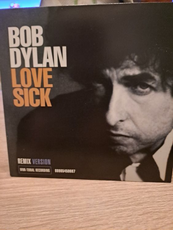 BOB DYLAN 7" "LOVE SICK/COLD IRONS BOUND" COLUMBIA RECORDS | Kaufen auf ...