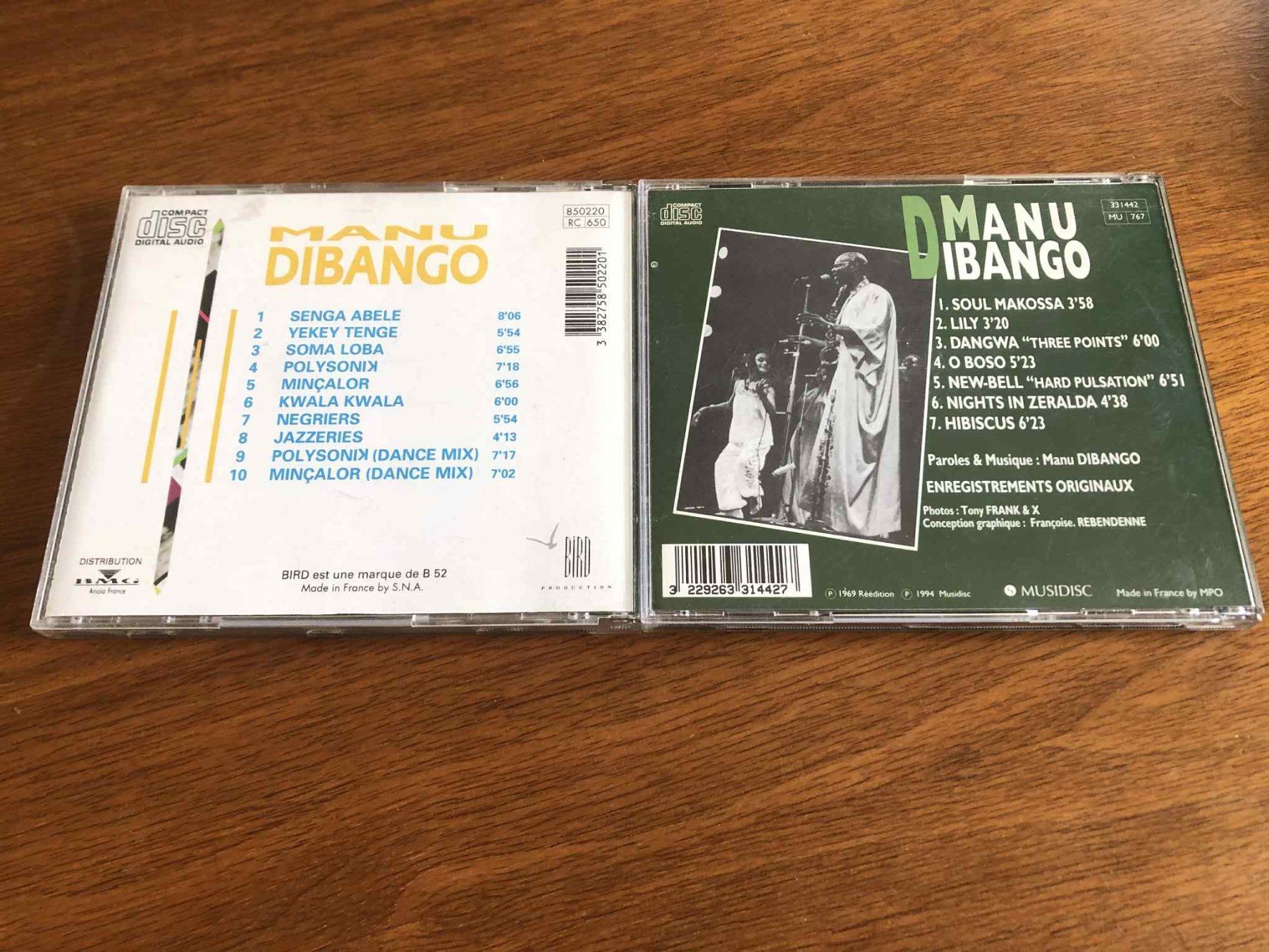 Manu Dibango - 2x cd album (D'occasion) à Lausanne pour CHF 6 – avec ...