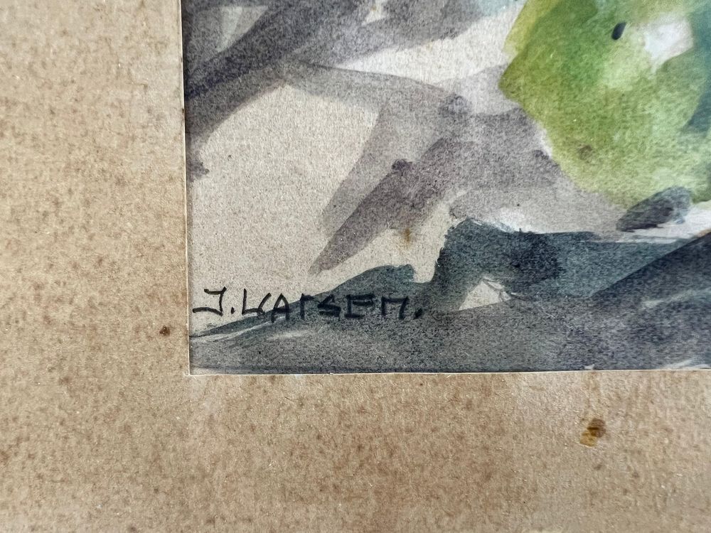 Stilleben Aquarell signiert. | Kaufen auf Ricardo