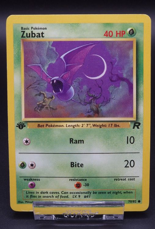 1st Edition Zubat | Team Rocket | En | Ab 1.- | Kaufen auf Ricardo