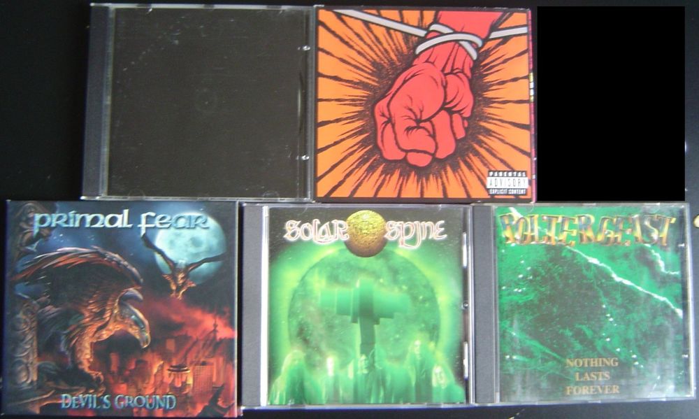 HEAVY METAL CD`s (Gebraucht) in für CHF 26 – mit Lieferung auf Ricardo ...