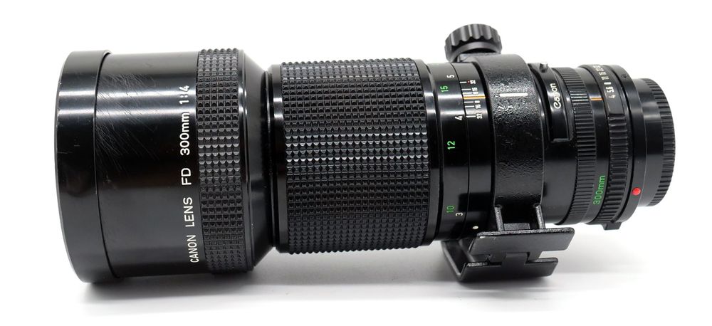 Canon FD 300mm F/4.0 Tele-Objektiv für Canon FD, Zoom Lens (Gebraucht ...