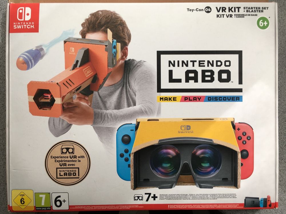 Nintendo Switch Labo: VR-Kit Starter Set + Blaster Con-04 | Kaufen auf ...