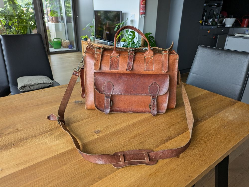 Ledertasche "Weekender" | Kaufen auf Ricardo