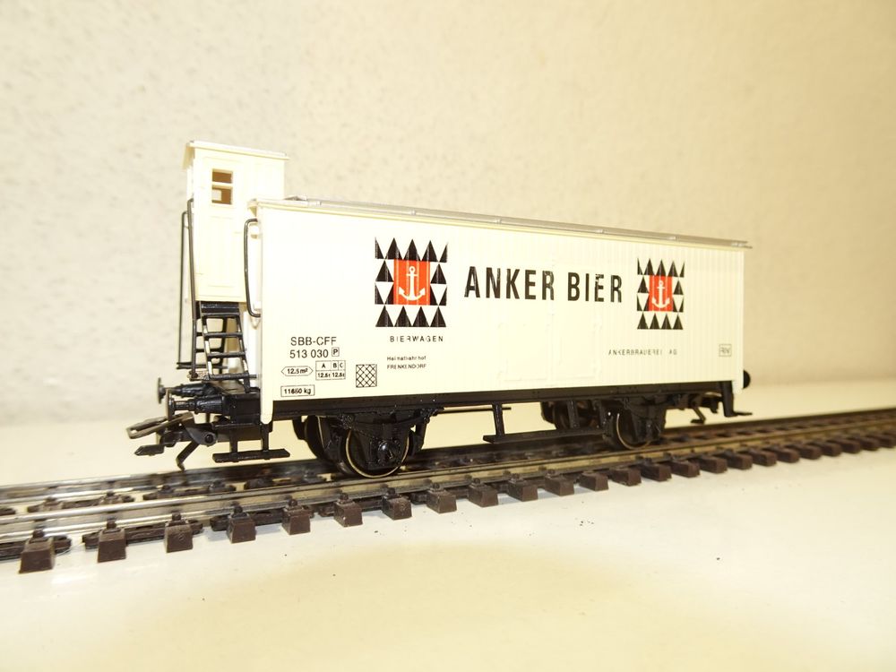 Märklin Güterwagen SBB 513 030 Anker Bier HO 4890,908 | Kaufen auf Ricardo