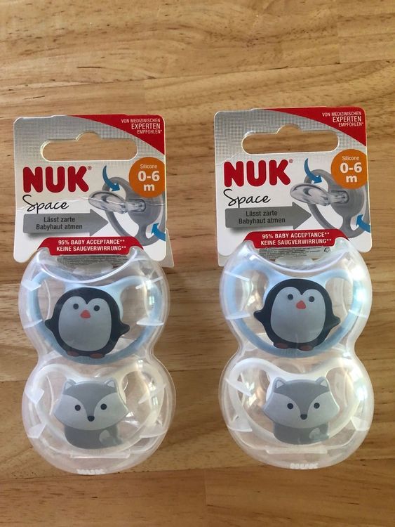 NUK 2 x 2er-Pack Schnuller Space | Kaufen auf Ricardo