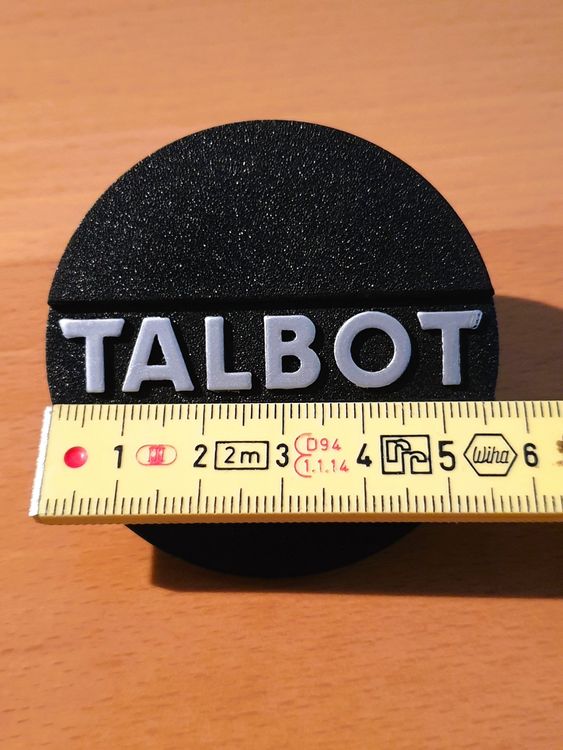 AUTO EMBLEM TALBOT / SYMBOL- ORIGINAL ((NEU)) (Neu (gemäss Beschreibung ...