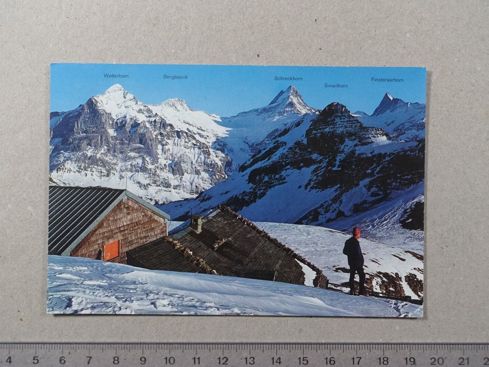 Berghotel Faulhorn, belebt, 1972, (Gebraucht) in Lenzburg für CHF 3 – mit Lieferung auf Ricardo ...