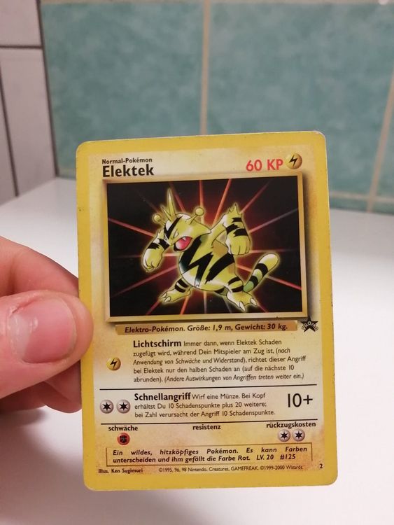 Pokemonkarte Elektek Promo NR. 2 | Kaufen auf Ricardo