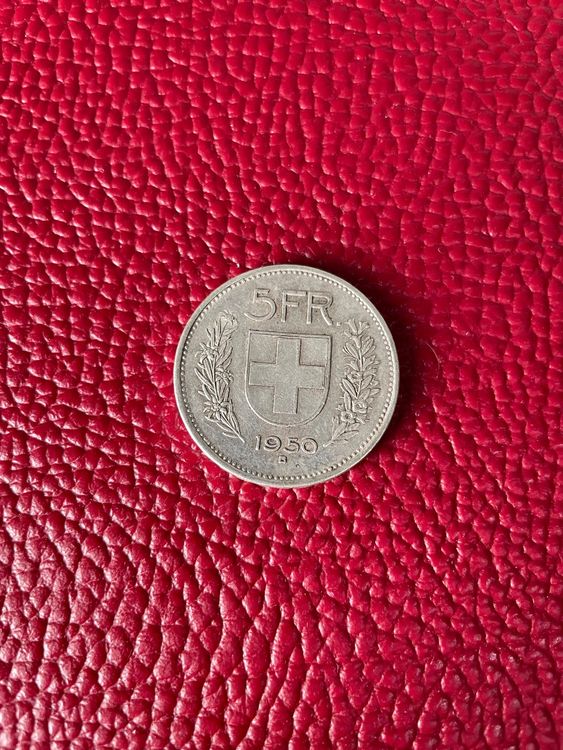 5 Franken 1950, Silber (Gebraucht) in Ammerzwil BE für CHF 9.2 – mit Lieferung auf Ricardo kaufen