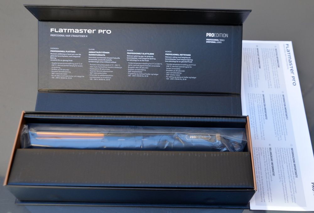 Goldwell Pro Edition Flatmaster Pro Haarglätter fer à lisser (Neu und ...