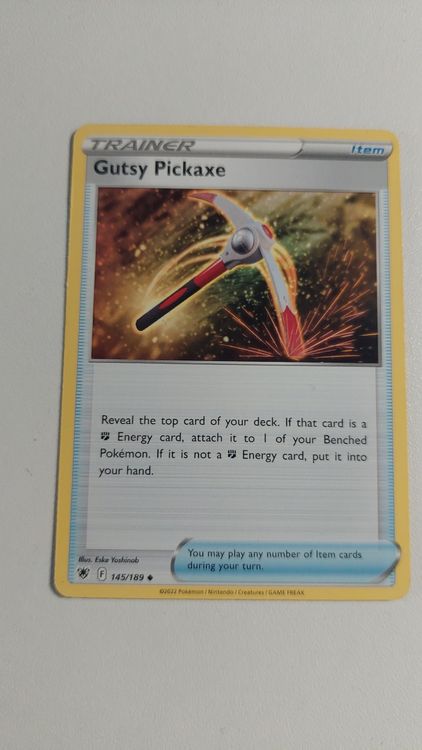 Pokémon Karte - Gutsy Pickaxe englisch (Gebraucht) in Erlinsbach für ...