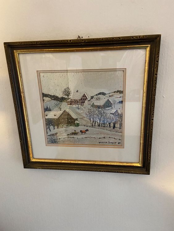 Verena Broger Haus Rütirain Appenzell im Winter (Gebraucht) in Winterthur für CHF 800 – mit ...