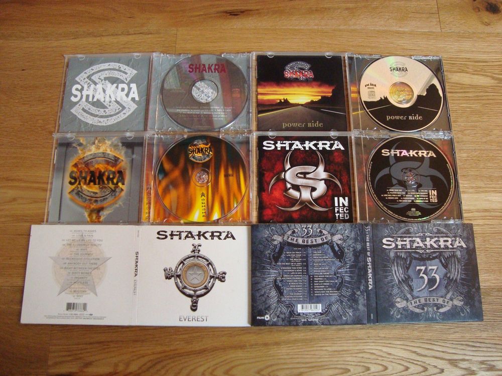 Shakra 7x CD Sammlung CH Power Metal | Kaufen auf Ricardo