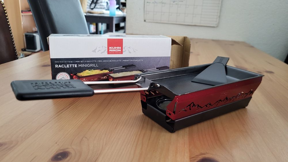Kuhn Rikon Raclette Minigrill - So gut wie neu (Gebraucht) in Boppelsen für CHF 6 – mit ...