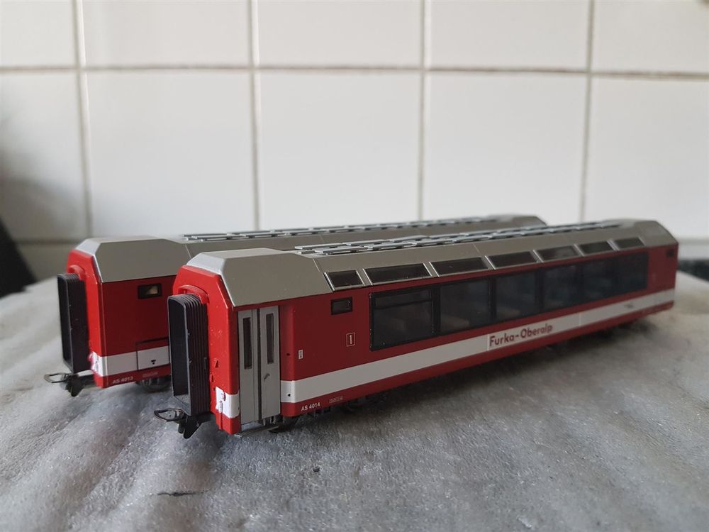 2 Stk Panoramawagen Furka-Oberalp | Kaufen auf Ricardo