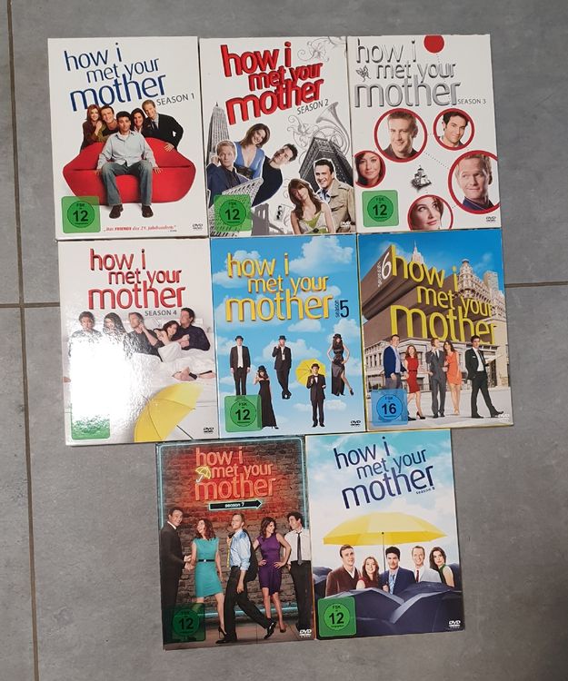 How I Met Your Mother DVDs - Staffel 1 bis 8 im Set | Kaufen auf Ricardo