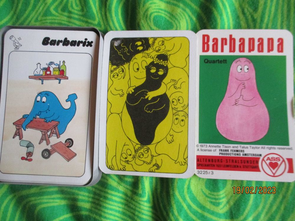 Barbapapa Quartett 1973 | Kaufen auf Ricardo