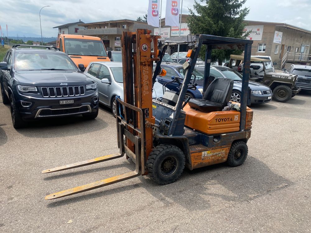 Stapler Toyota Benzin (Gebraucht) in Wauwil für CHF 3790 – nur Abholung auf Ricardo kaufen