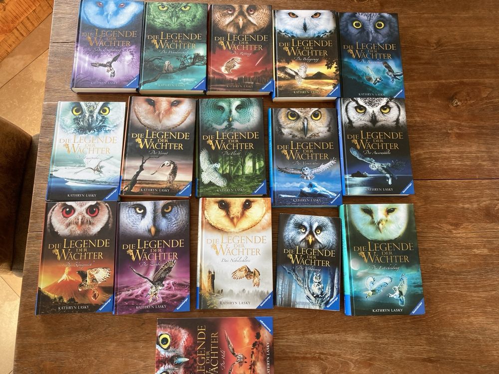 16 Bände der Bücherreihe „ Die Legende der Wächter“ (Gebraucht) in ...