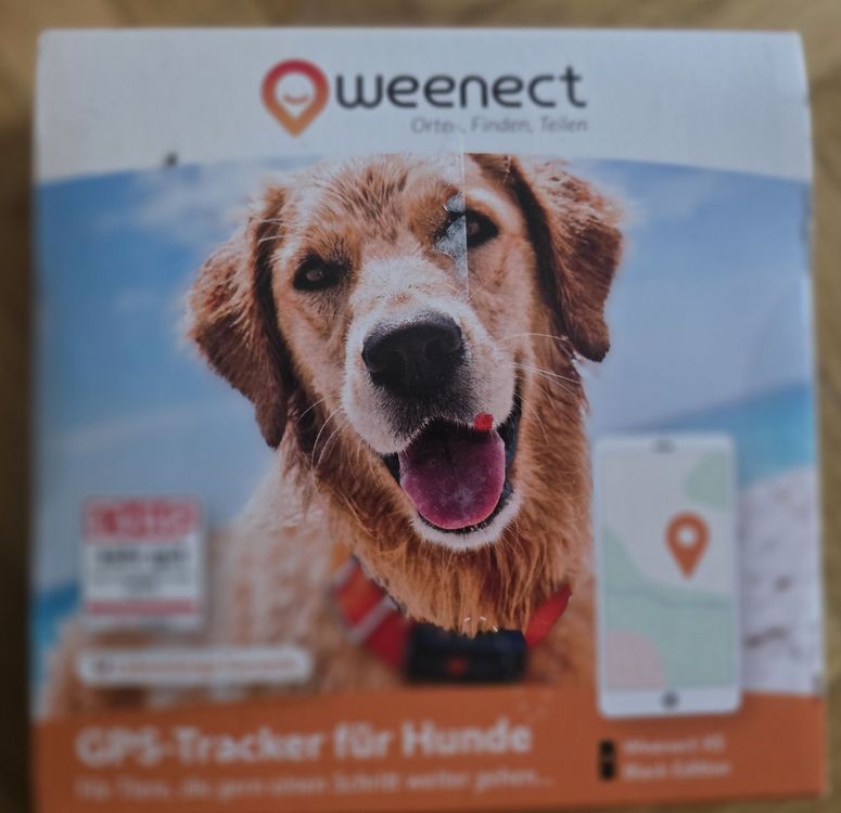 Weenect GPS Tracker für Hunde - Schwarz - Neuwertig (Neu (gemäss ...
