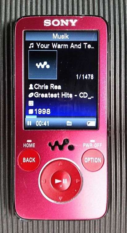 Sony Walkman NWZ-S638F Rot 8GB | Kaufen auf Ricardo