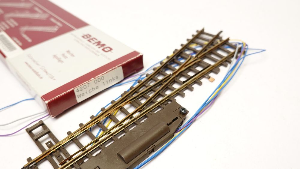 e8 Bemo 4207 000 Weiche links 12° links 162,3m (Gebraucht) in Thun für CHF 49 – mit Lieferung ...