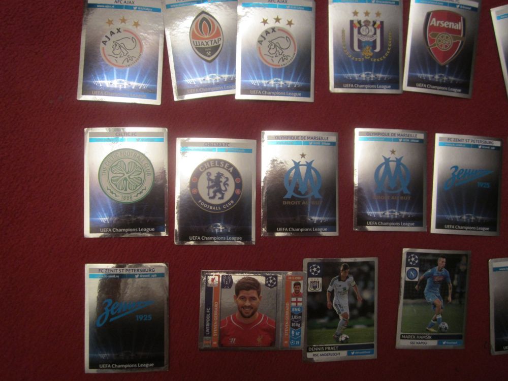 UEFA Champions League WAPPEN Sticker 2013/2014 (Gebraucht) in ...